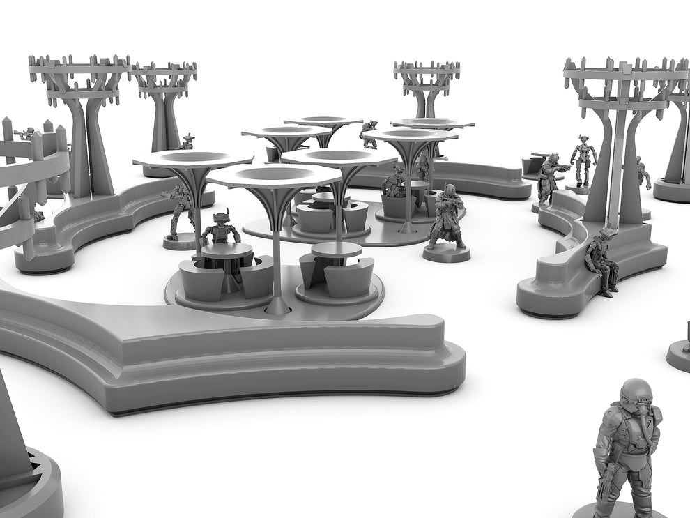 Memorial Plaza - Digital STL Files – Imperial Terrain