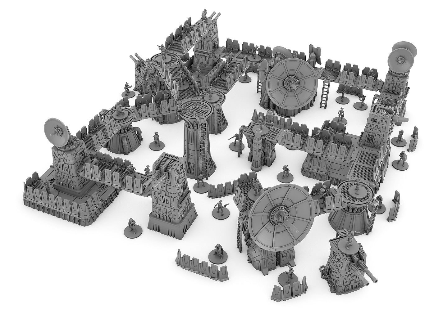 Vanguard Station by Jesús - Digital STL Files – Imperial Terrain