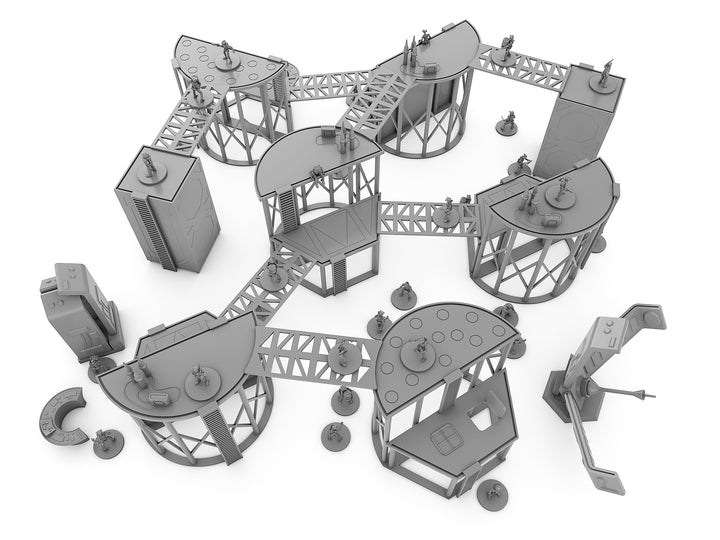 Imperial Terrain | STLs for 3D Printed Terrain