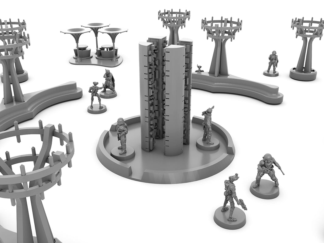 Imperial Terrain | STLs for 3D Printed Terrain