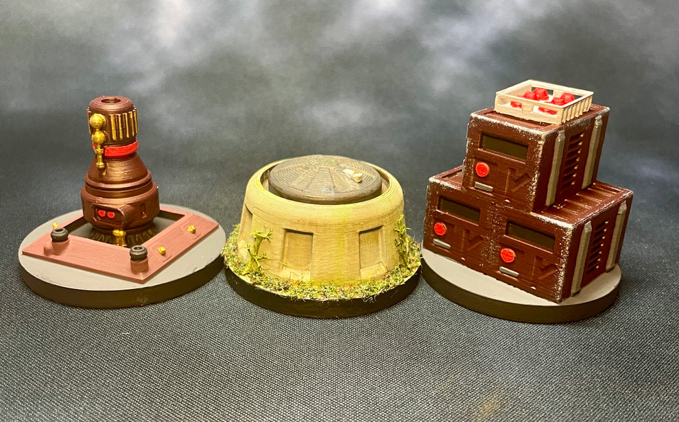 Themed 2-inch Objective Tokens - Digital STL Files – Imperial Terrain