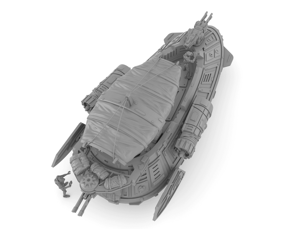 Smuggler's Skiff by Jesús - Digital STL Files – Imperial Terrain