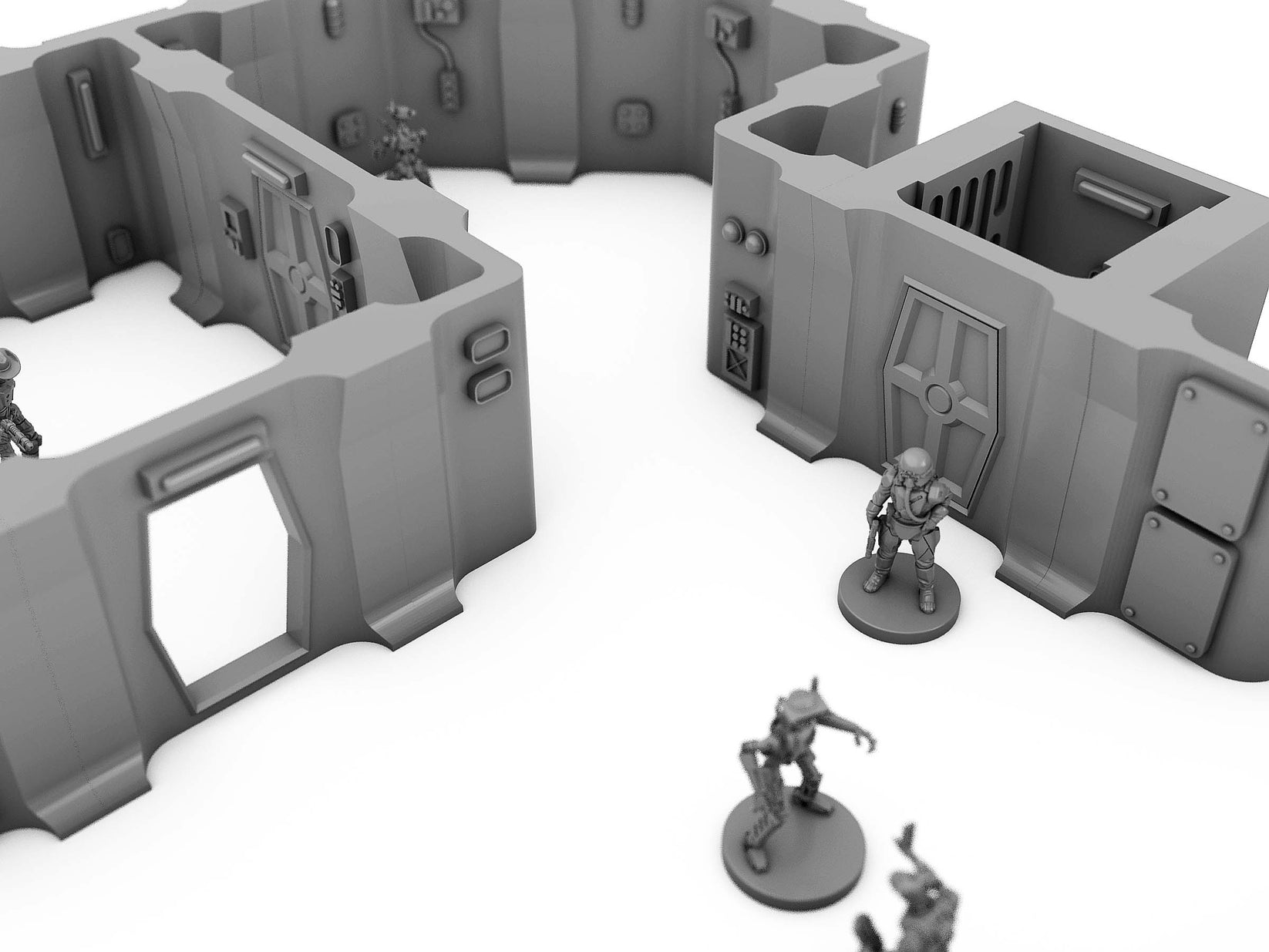 Spaceship Interior Core Set - Digital STL Files – Imperial Terrain