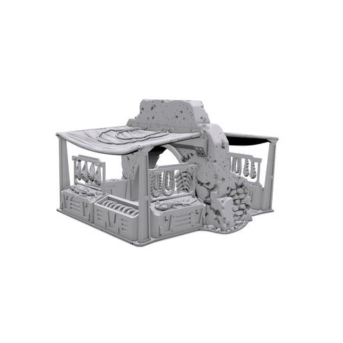 Outpost Vendor Stand by Jesús - Digital STL Files – Imperial Terrain