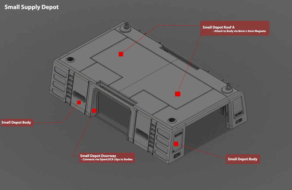 Imperial Supply Depots - Digital STL Files – Imperial Terrain