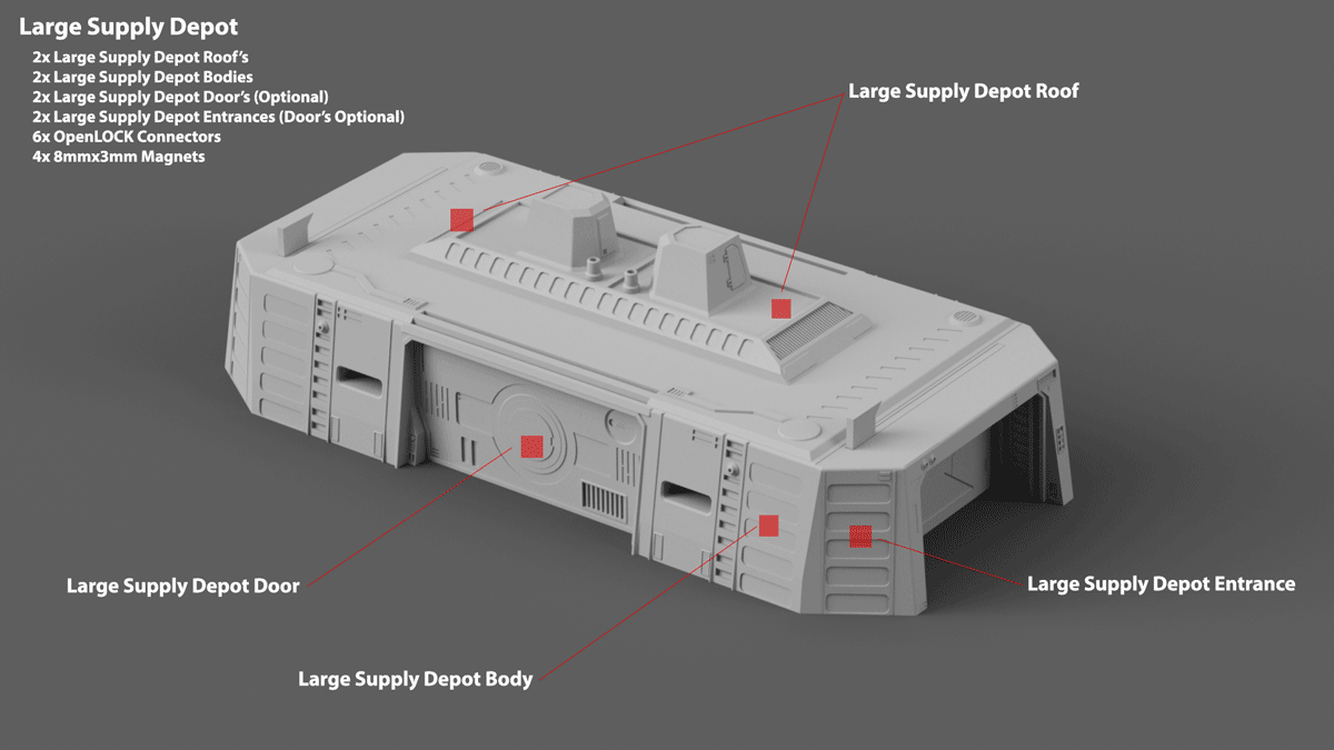 Imperial Supply Depots - Digital STL Files – Imperial Terrain