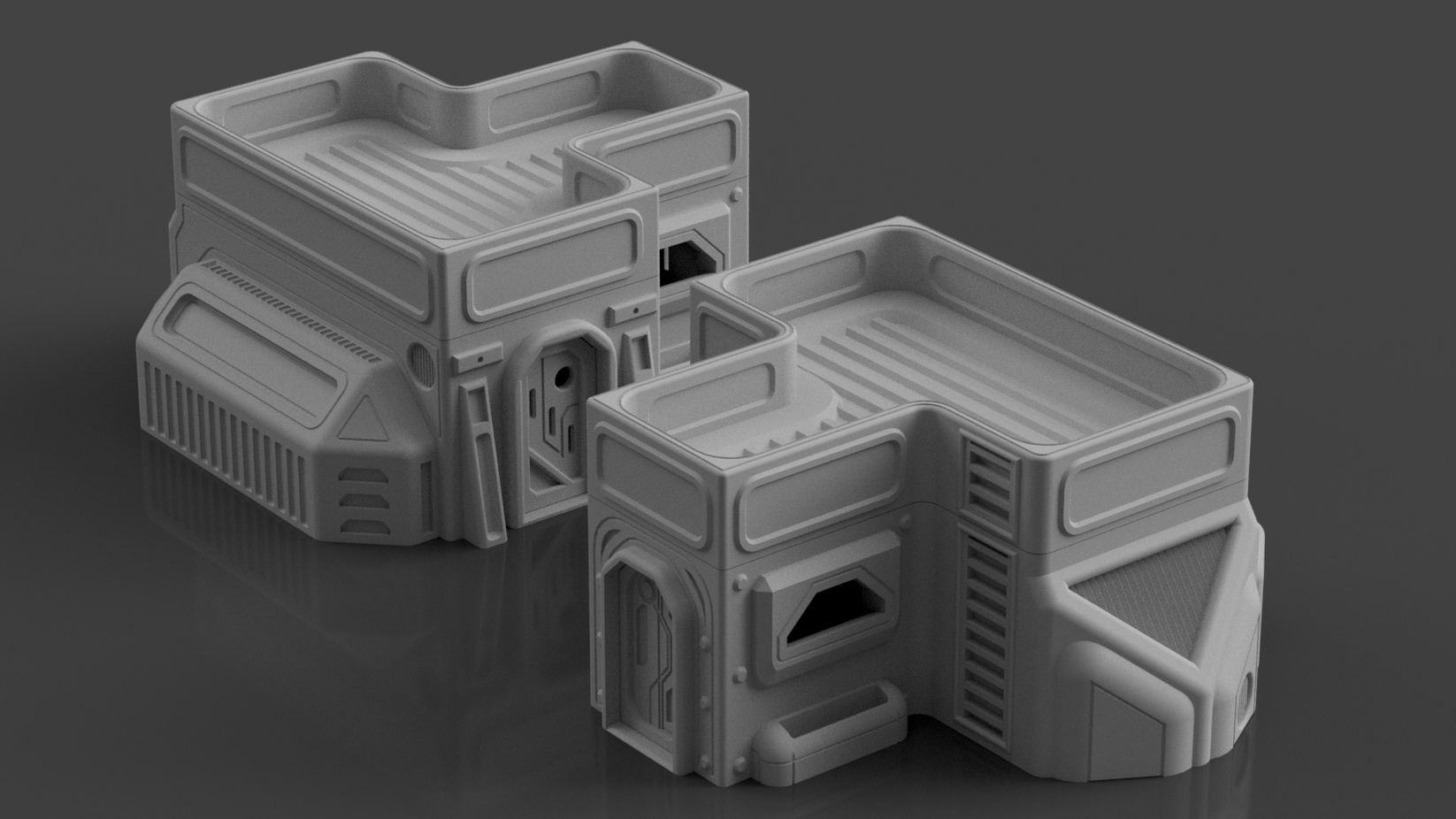 Syllogy's Urban Bundle - Digital STL Files – Imperial Terrain