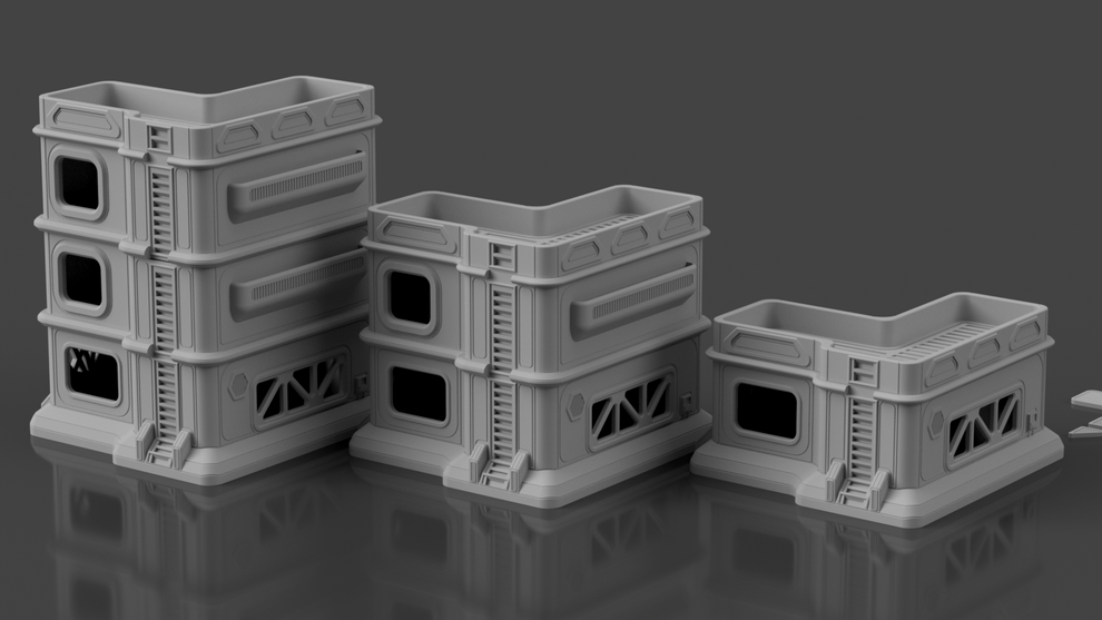 Syllogy's Urban Bundle - Digital STL Files – Imperial Terrain
