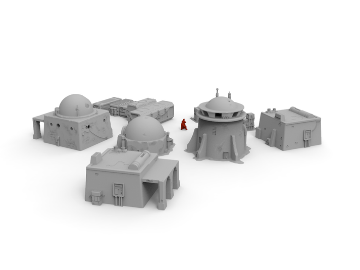 Desert Standard Terrain Bundle - Digital STL Files by Imperial Terrain