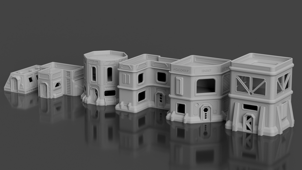 Syllogy's Urban Bundle - Digital STL Files – Imperial Terrain