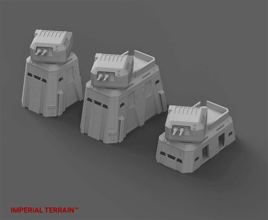 MK88 Defense Platform - Digital STL Files – Imperial Terrain