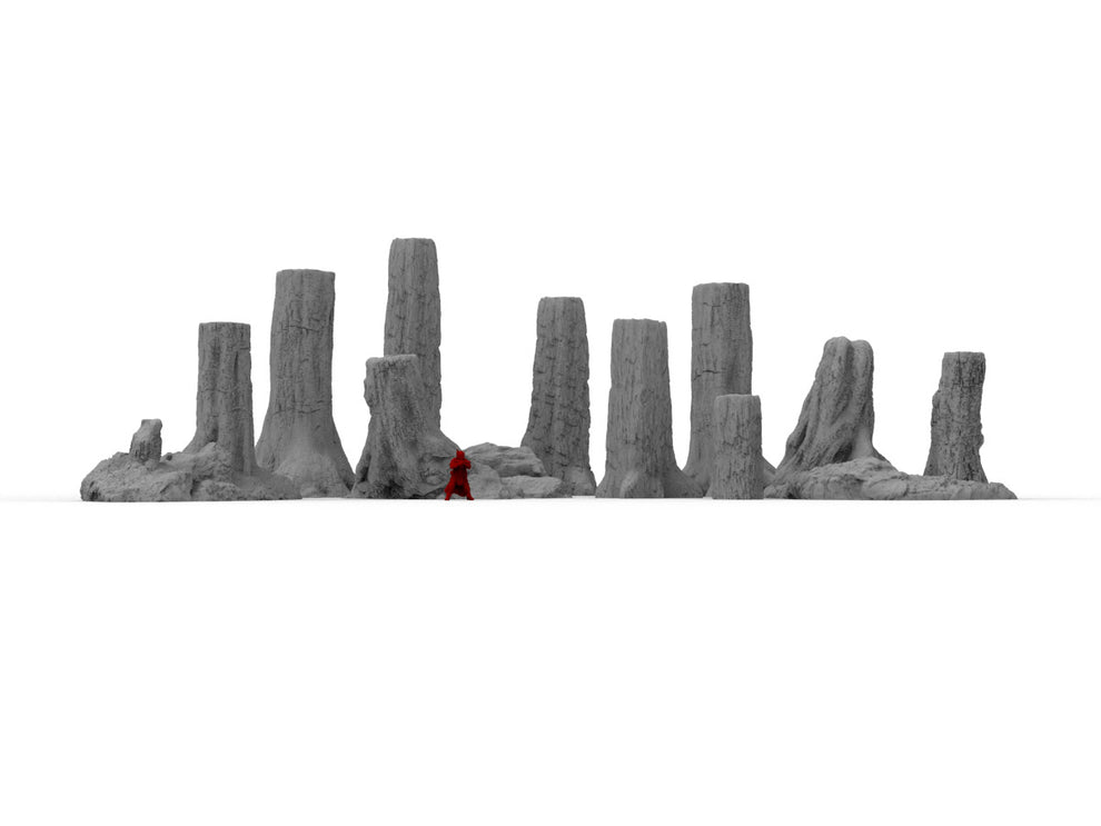 Forest Scatter - Digital STL Files – Imperial Terrain