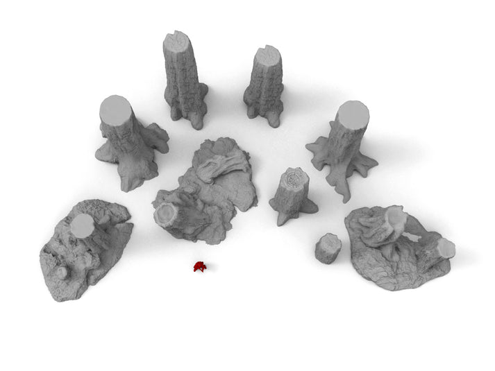 Forest Scatter - Digital STL Files – Imperial Terrain