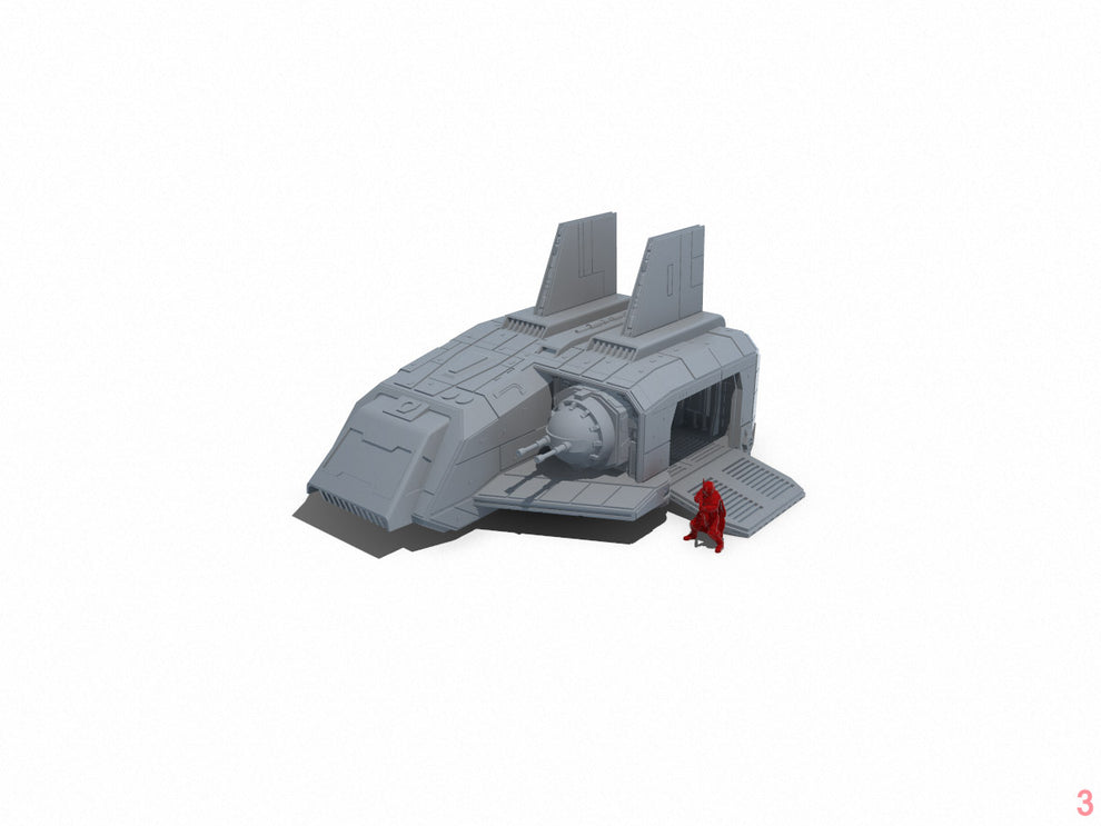 SS-2 Shuttle V2 - Digital STL File – Imperial Terrain